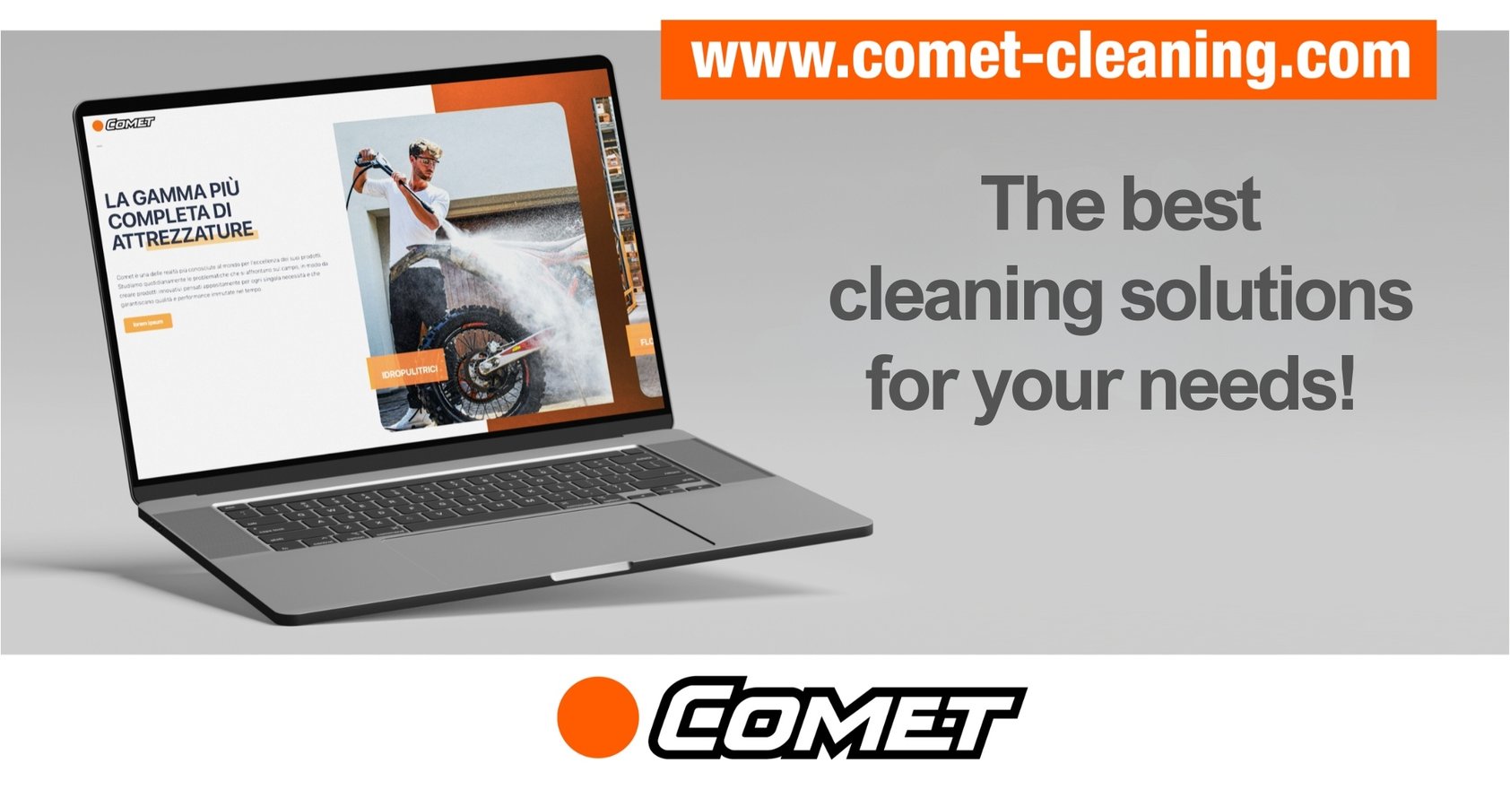 comet-cleaning a new Comet website